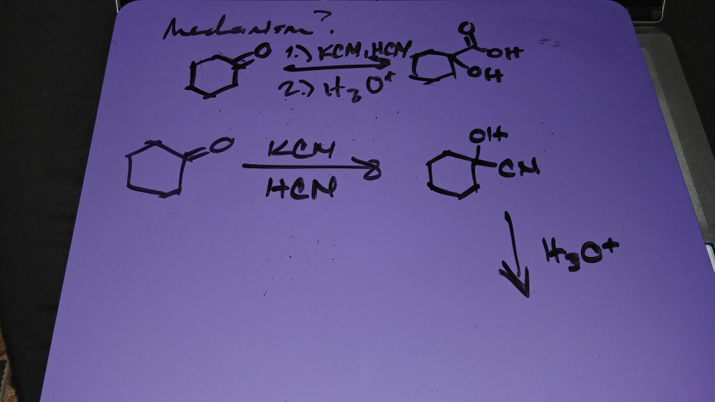 Solved Could somebody please show me the mechanism for this | Chegg.com