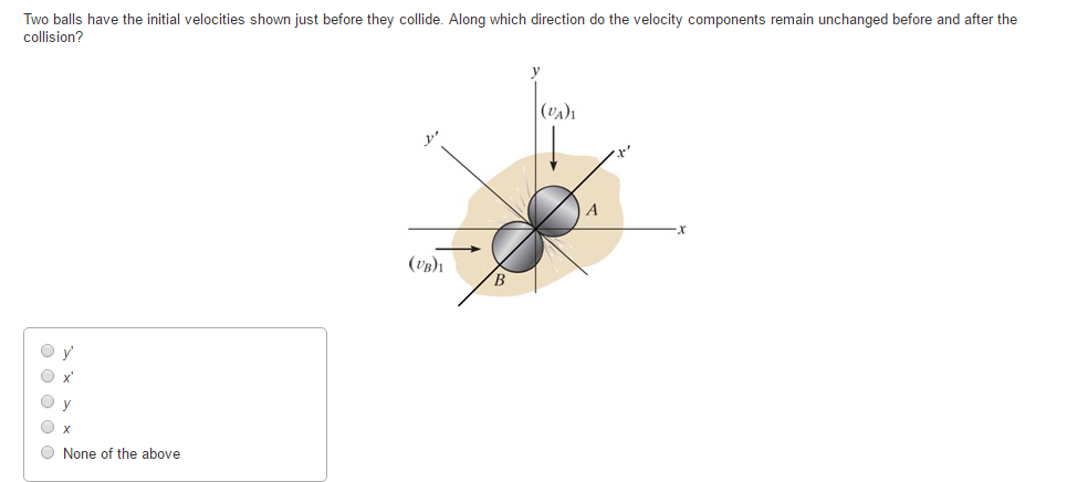 Along which direction do the velocity componenet | Chegg.com