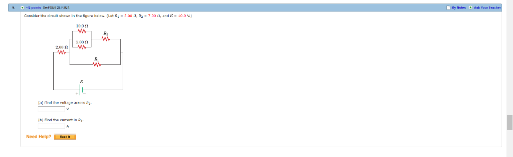 Solved Consider the circuit shown in the figure below. (Let | Chegg.com