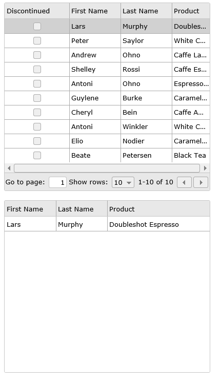 Solved Jqxgrid Help With Row Selection Display So