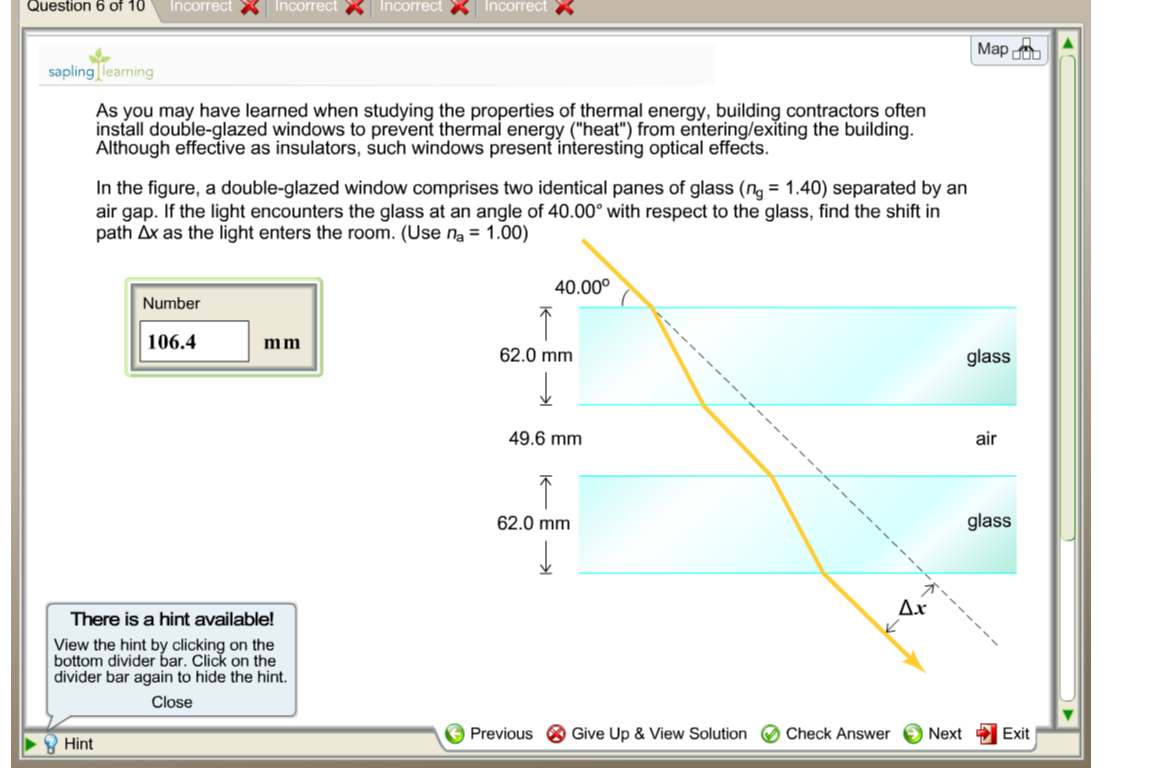 Solved Question 6 of 10 ncorrect Incorrect Map pling | Chegg.com