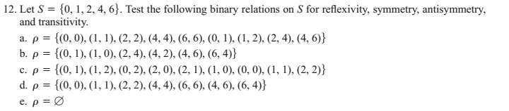 Solved Find the reflexive, symmetric, and transitive closure | Chegg.com