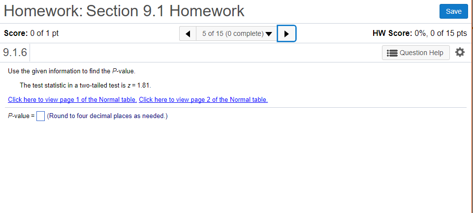 Solved Use the given information to find the P-value. The | Chegg.com