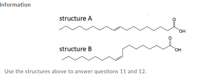 Trans Fatty Acids Structure