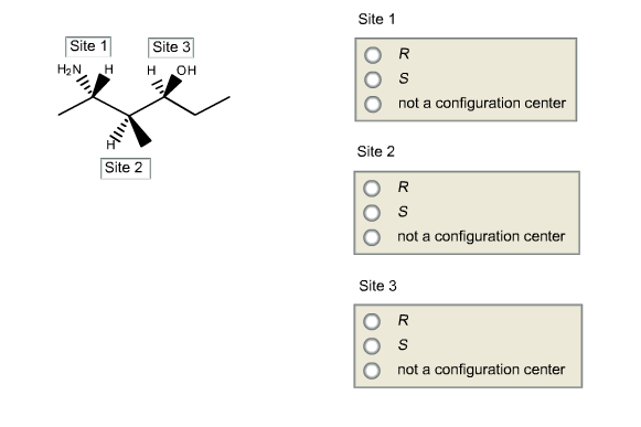 Solved Indicate the stereochemical configuration for the | Chegg.com