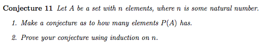 Solved Using the following: Make a conjecture and prove by | Chegg.com