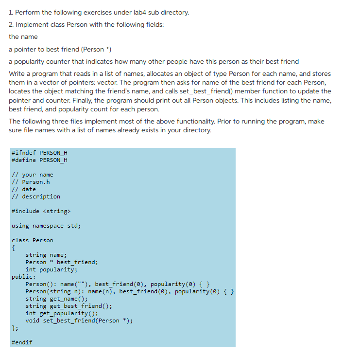 Solved 1. Perform the following exercises under lab4 sub | Chegg.com