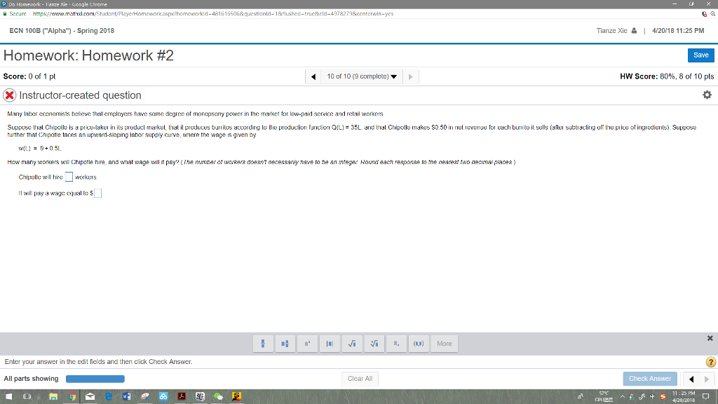 Solved ?Do Homework-l anze Xie: Google Chrome Sccurc httsenw | Chegg.com