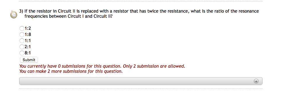 Solved RLC circuit 1 23 4 Consider two RLC circuits with | Chegg.com