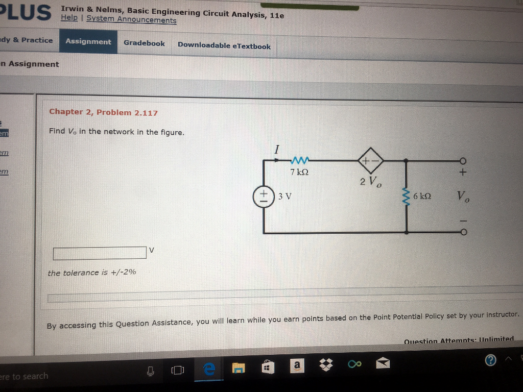 Solved Irwin & Nelms, Basic Engineering Circuit Analysis, | Chegg.com