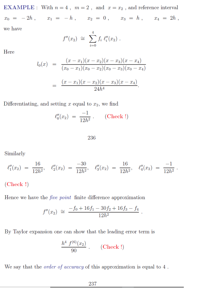 Solved EXAMPLE: With n-4, m 2, and r r2 , and reference | Chegg.com