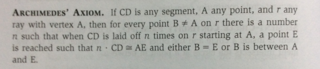 Here is an alternate statement of Dedekind’s axiom. | Chegg.com