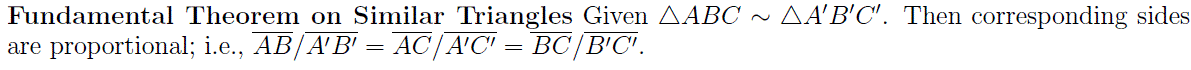 Solved Fundamental Theorem on Similar Triangles Given ABC | Chegg.com