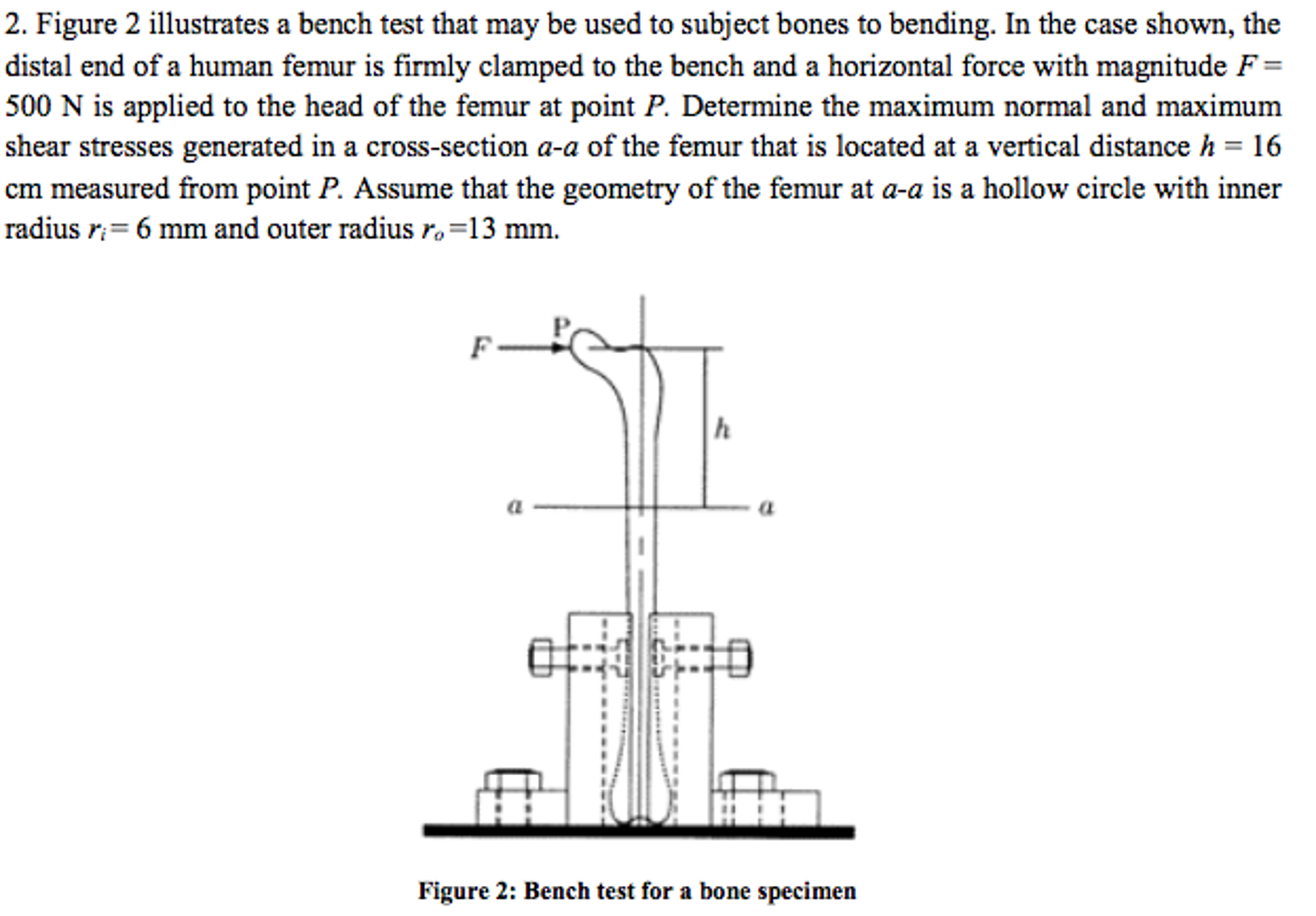 Solved Figure 2 illustrates a bench test that may be used to | Chegg.com