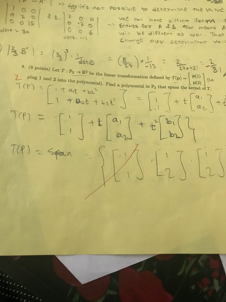 Solved et t p2- r2 be the linear transformation defined T(P) | Chegg.com