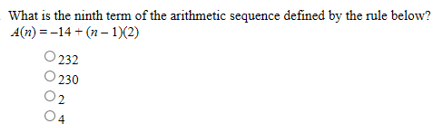 Solved What is the ninth term of the arithmetic sequence | Chegg.com