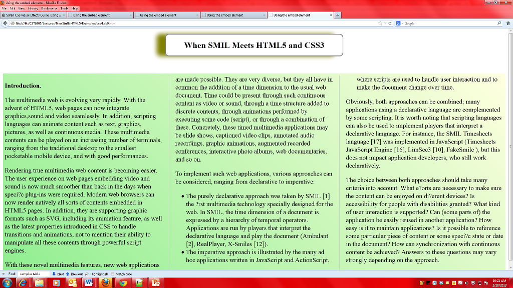 Solved Create a Web page like the following. You can use any | Chegg.com