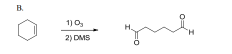 Solved B. 1) O3 2) DMS | Chegg.com