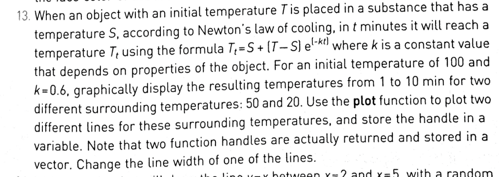 Solved When an object with an initial temperature T is | Chegg.com
