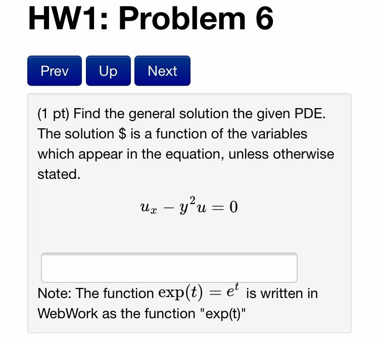 Solved: Find The General Solution The Given PDE. The Solut... | Chegg.com