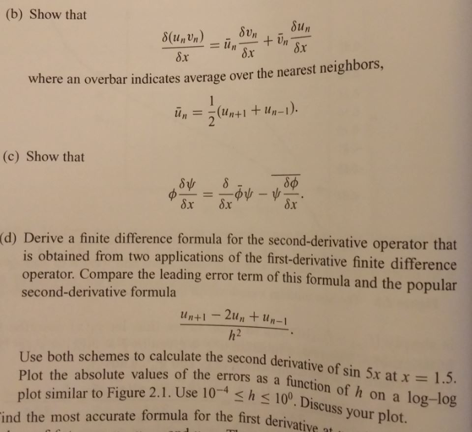 Solved I need help solving this problem "Numerical | Chegg.com
