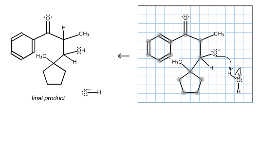 Solved Propiophenone with 1-methylcyclopentanecarbaldehyde | Chegg.com