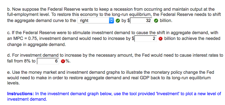Solved Expansionary and Contractionary Monetary Policy | Chegg.com