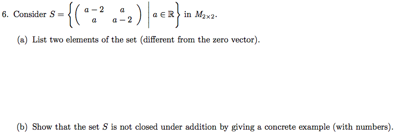 Solved LINEAR ALGEBRA- I NEED HELP! PLEASE HELP ME FOLLOW | Chegg.com