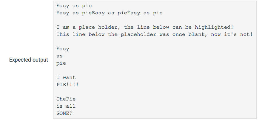 Solved 7. Using only println(), output: I want PIE!!!! 8. | Chegg.com