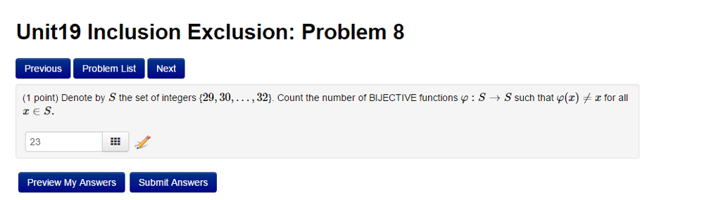 Solved Denote by S the set of integers {29, 30, ... 32}. | Chegg.com