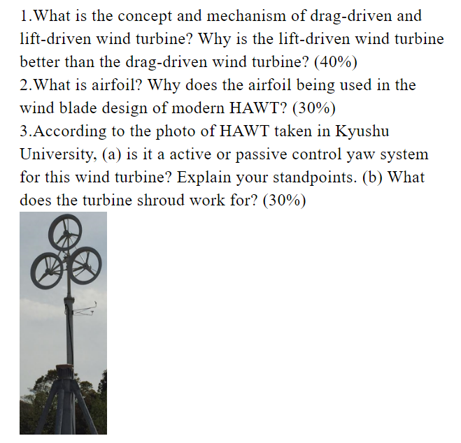 Solved What is the concept and mechanism of drag-driven and | Chegg.com