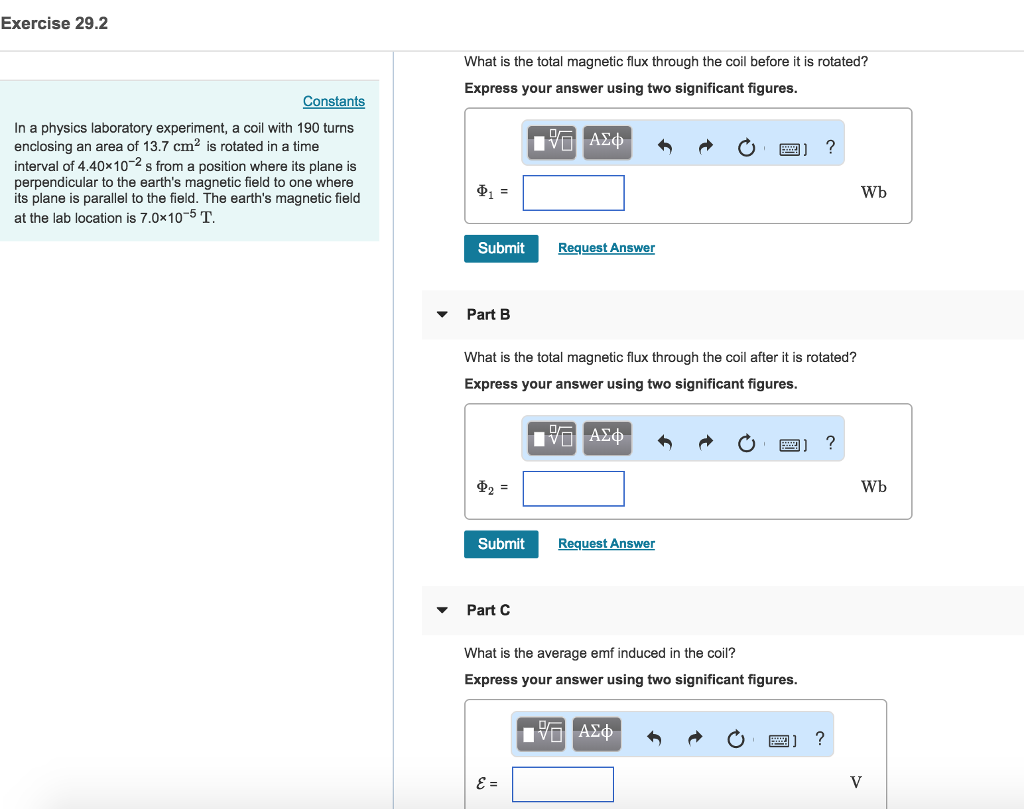 Solved Exercise 29.2 What is the total magnetic flux through | Chegg.com