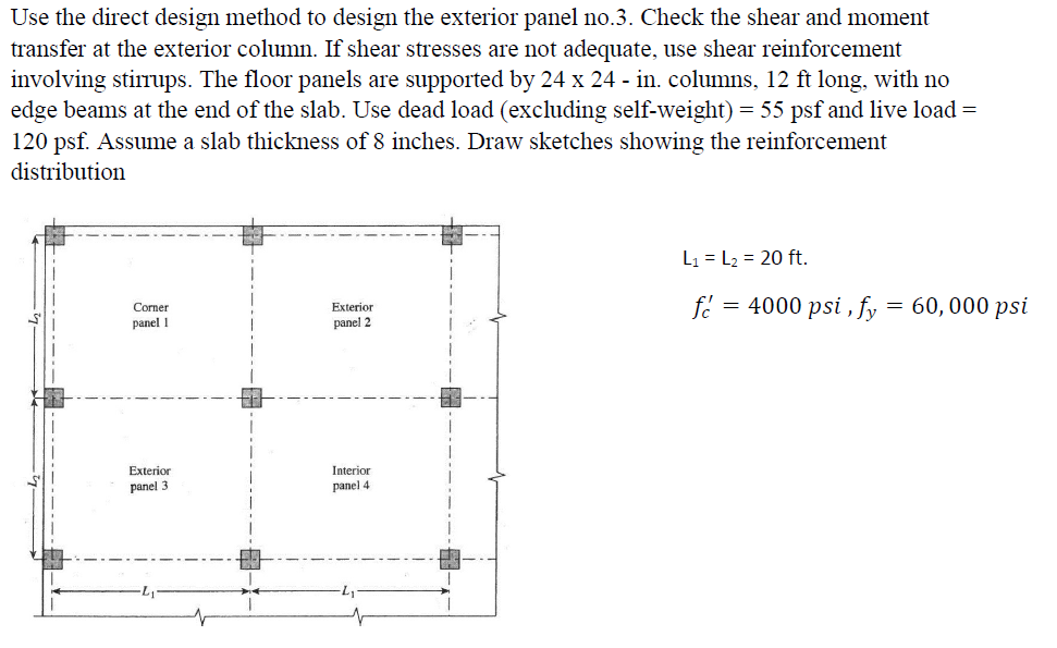 Use the direct design method to design the exterior | Chegg.com