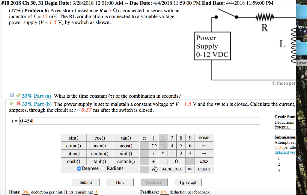 Physics Archive | April 03 2018 | Chegg.com