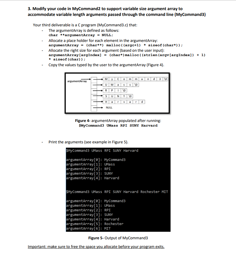 Solved Argument Passing Through the Command Line Objective | Chegg.com