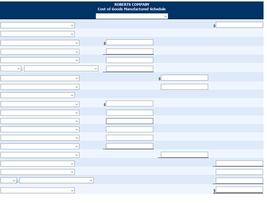 Solved Exercise 15-16 An analysis of the accounts of Roberts | Chegg.com