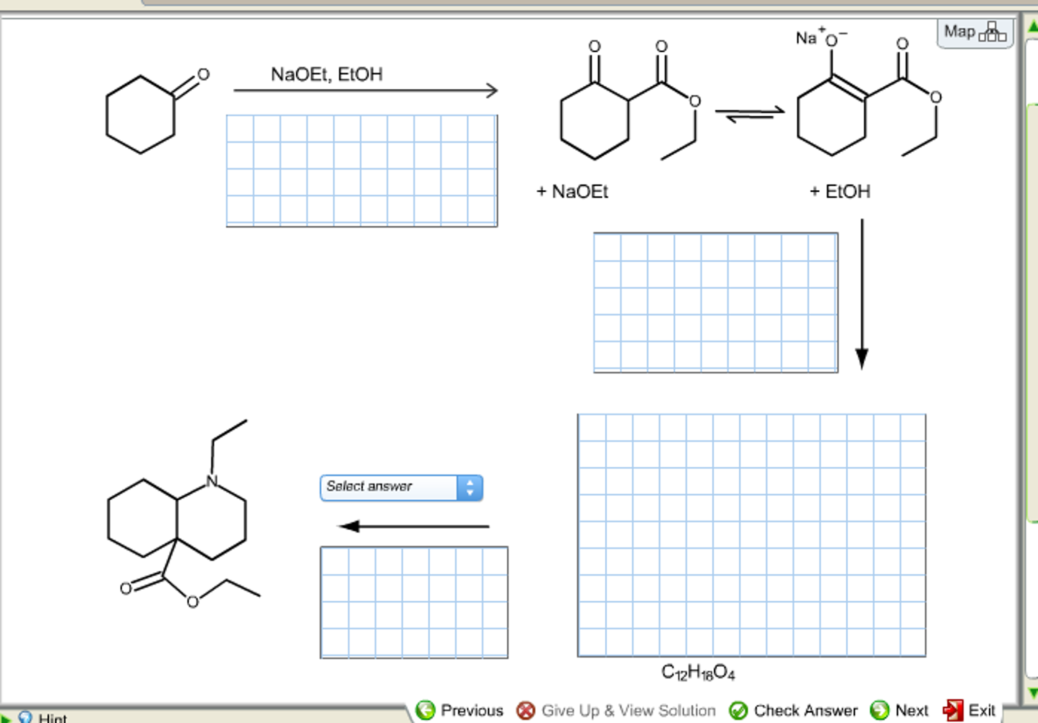 Solved Provide the missing compounds and reagents in the | Chegg.com