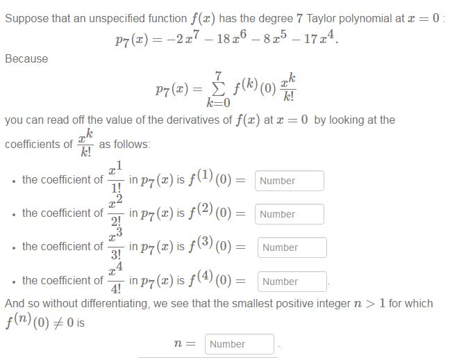 Solved Suppose that an unspecified function f(x) has the | Chegg.com