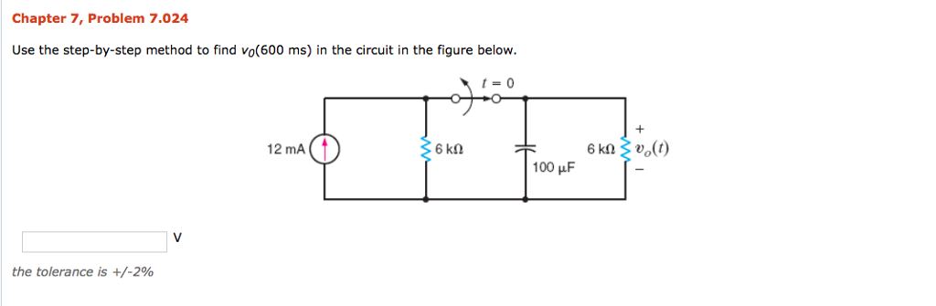 Solved Chapter 7, Problem 7.024 Use the step-by-step method | Chegg.com