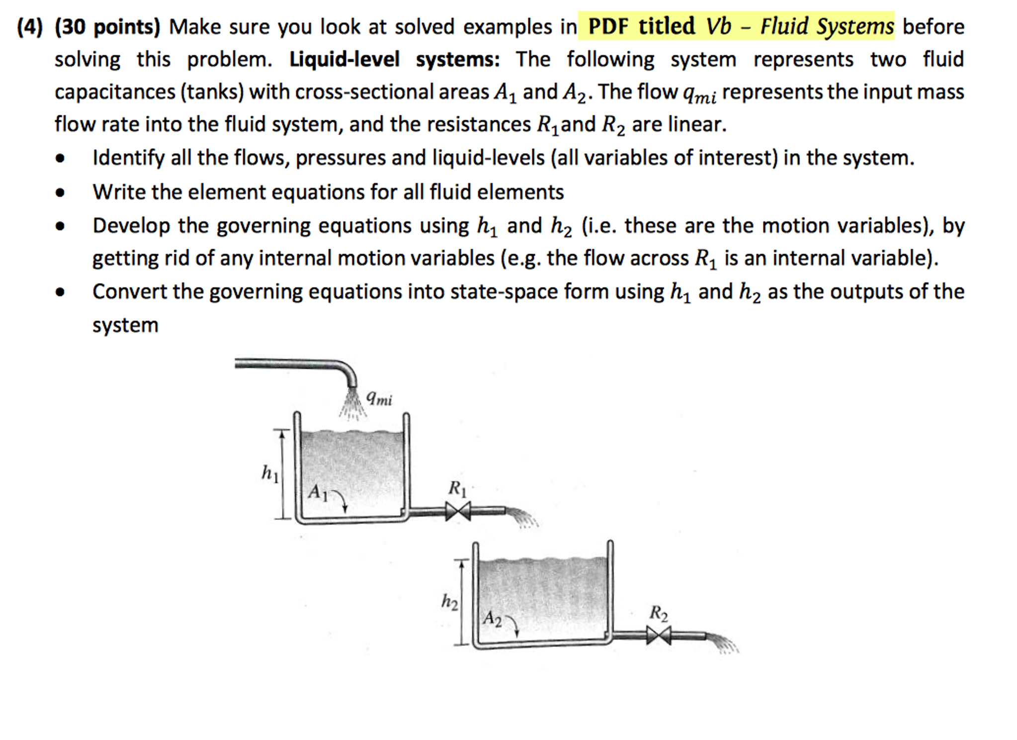 Make sure you look at solved examples in PDF titled V | Chegg.com