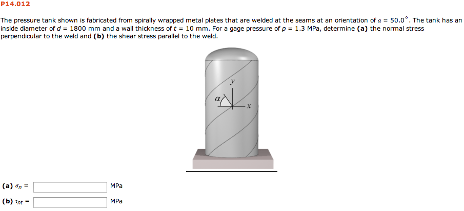 Solved Determine the normal stress perpendicular to the weld | Chegg.com