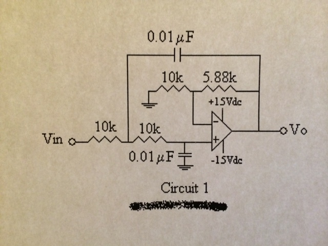 Solved Finding The Transfer Function Using Nodal Analysis