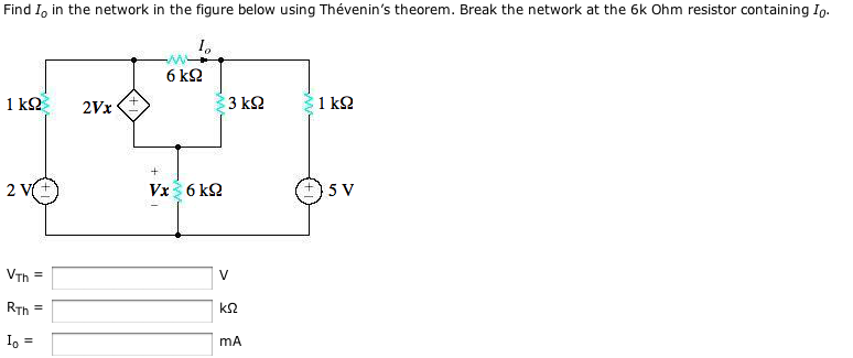 Solved Find I0 in the network in the figure below using | Chegg.com
