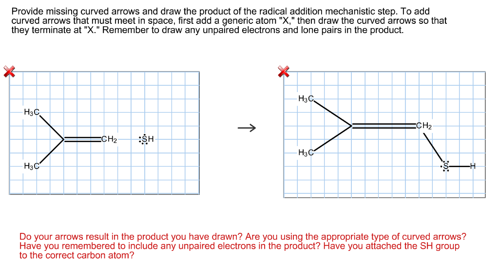 Solved Provide missing curved arrows and draw the product of | Chegg.com