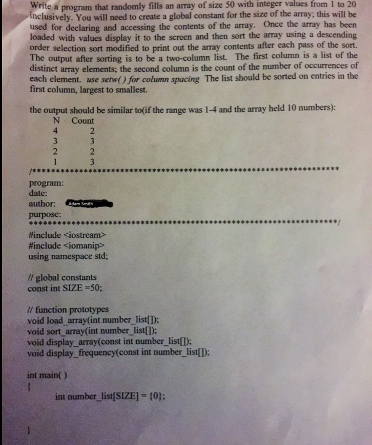 Solved c++ code language Please organize for readability | Chegg.com