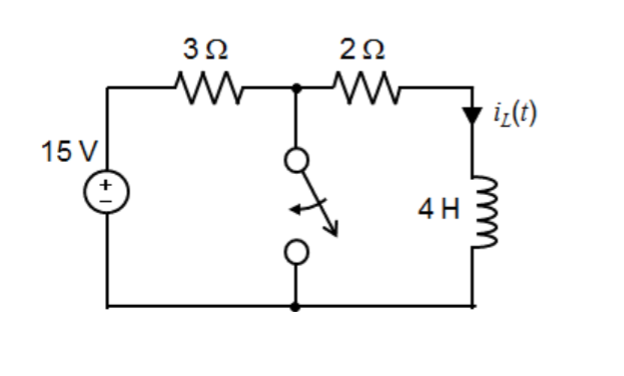 Solved Determine iL(t) for both t 0 in the | Chegg.com
