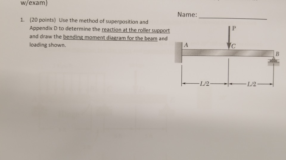 Solved w/exam) Name: (20 points) Use the method of | Chegg.com