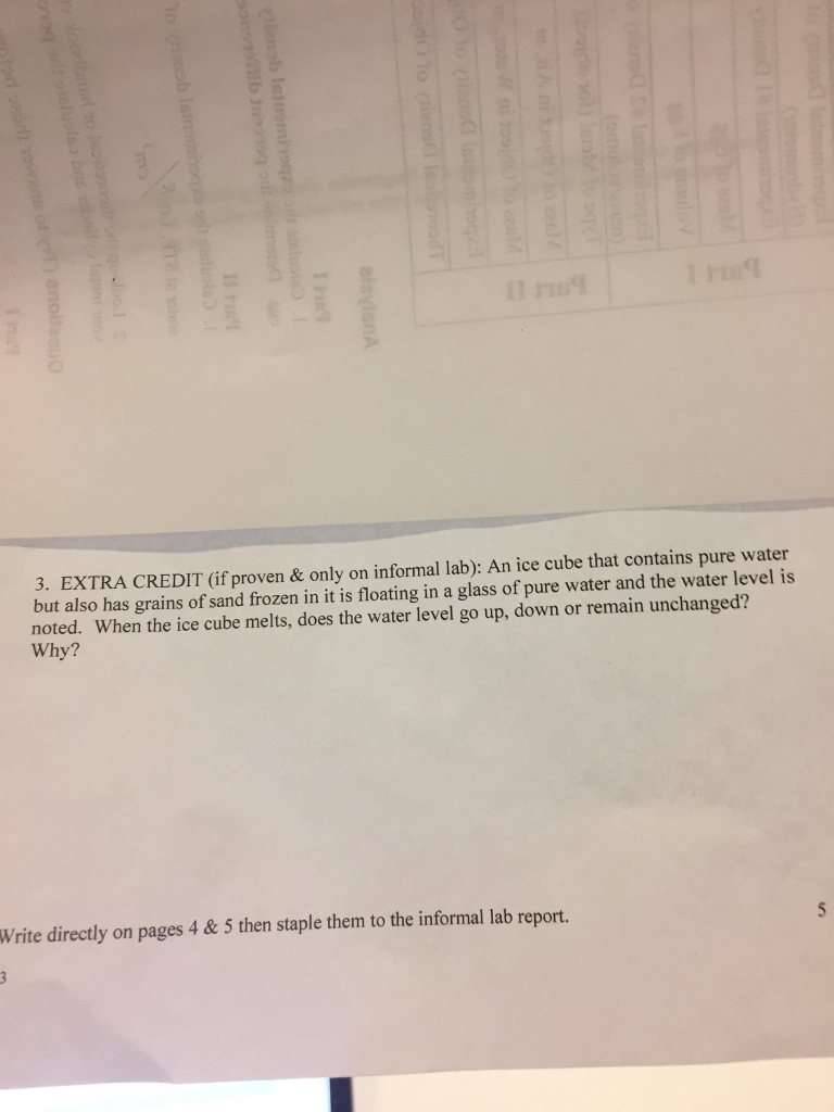 Solved EXTRA CREDIT (if proven & only on informal lab): An | Chegg.com