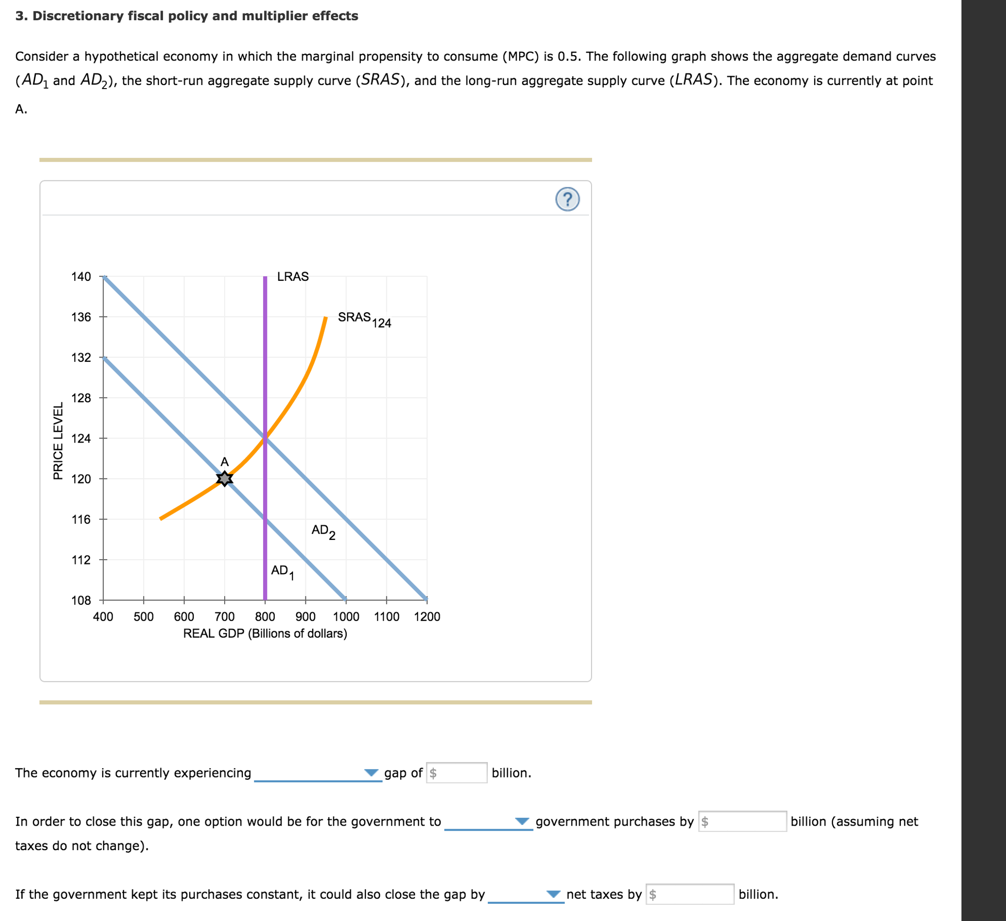 Solved Consider a hypothetical economy in which the marginal | Chegg.com