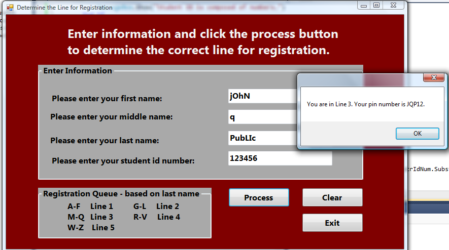Solved USE VISUAL STUDIO TO SHOW ME THE CODING FOR | Chegg.com